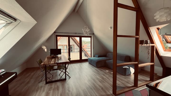 Zentrale, Helle Wohnung - Meersburg