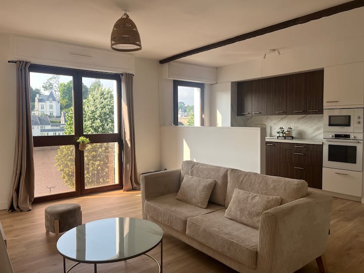 Appartement Cosy Au Centre Ville-parking Privé - Cast