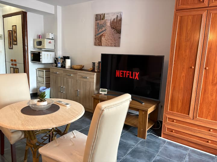 Estudio Moderno Plazamar 4: Piscina, Wi-fi Y Playa - Torre del Mar