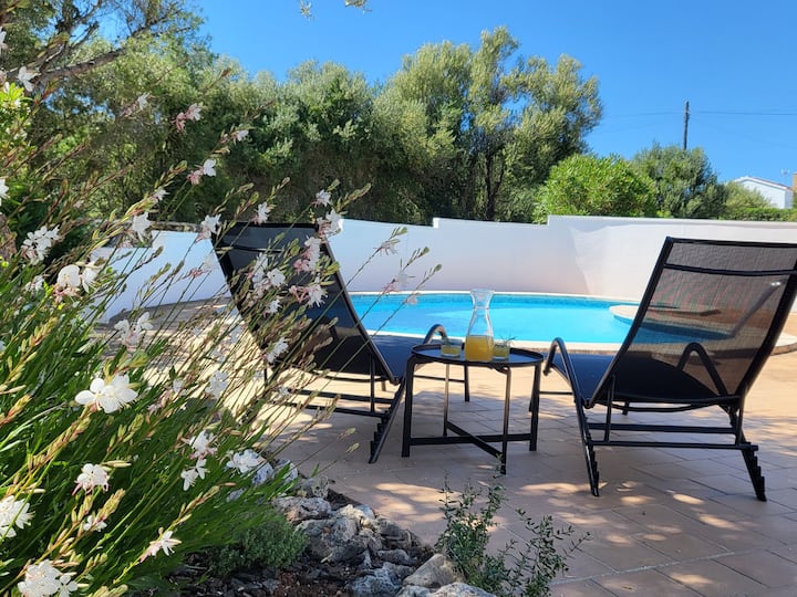 Gemütliche Villa Mit Privatem Pool Und Naturgarten - Mahón