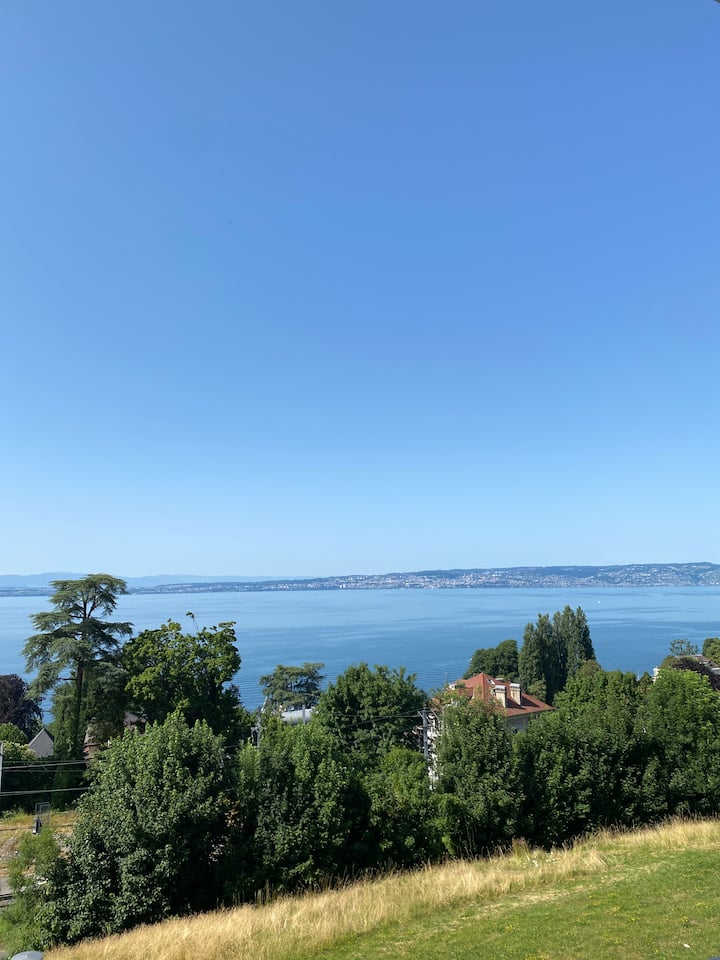 Appartement Vue Sur Le Lac – Idéal Longue Durée - Évian-les-Bains