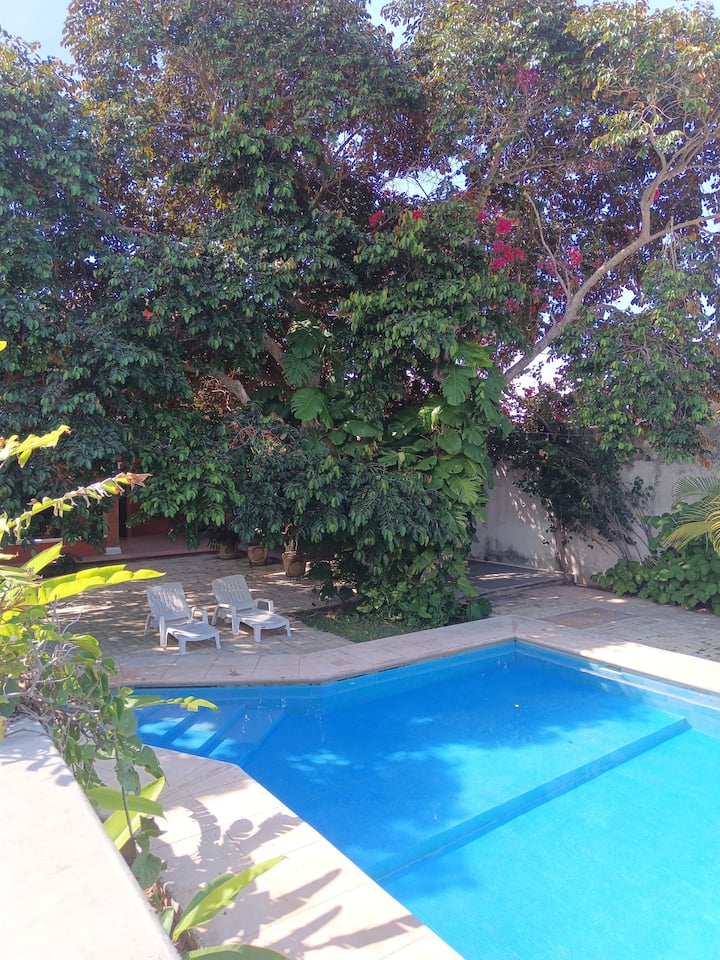 Cuevita Verde. Depa 2 Recámaras, Jacuzzi Y Alberca - Campeche