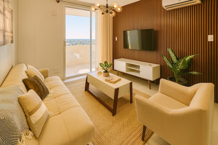 Dpto.2dorm - 3 Min Ventura Mall - Piscina-vista - Bolivia