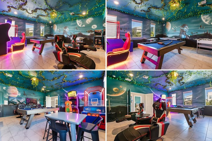 8 Bd/ 5 Ba Sleeps 24! Storey Lake (2770 Ow) - Kissimmee, FL