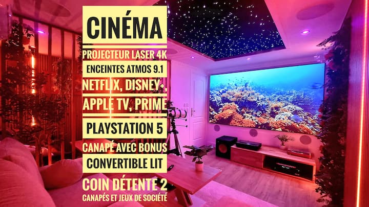 Oasis : Sauna. Cinéma 4k. Jacuzzi. Privé, Dordogne - Périgord