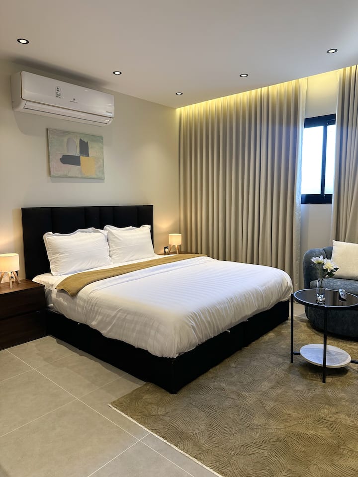 غرناطة B- استوديو هادئ وأناقة بإقامة مثالية Q 201# - Riyadh