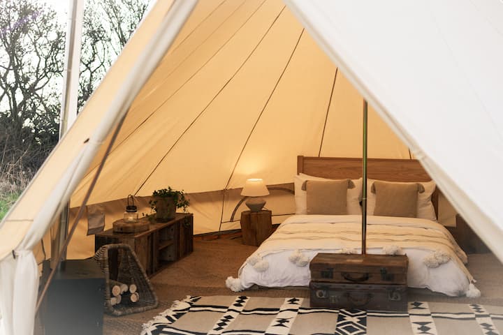 ‘Almost Wild’ Luxury Bell Tent - Dartmoor Forest