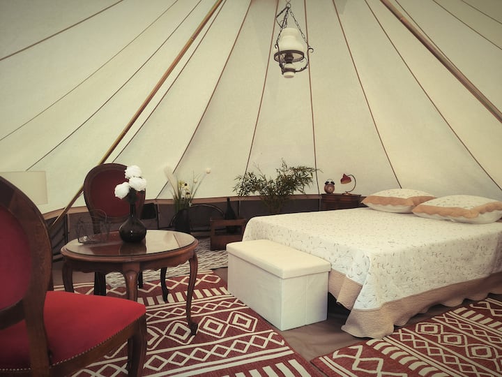 Tente Lodge "Esprit Brocante" - Lapalisse