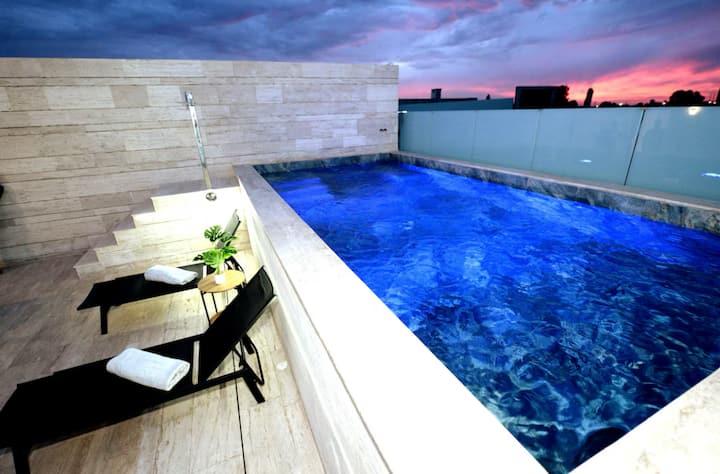 Rooftop Djenna : Piscine & Terrasse Privée. - Marrakesh