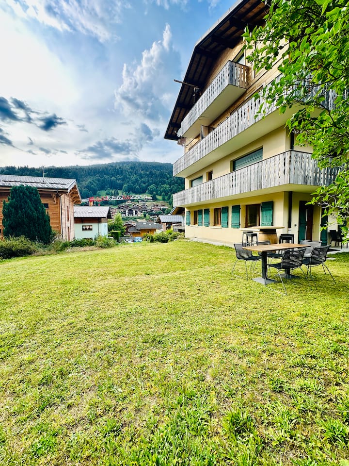 Jardin Privé, Cœur Des Gets Pistes à 5 Min - T3 - Verchaix