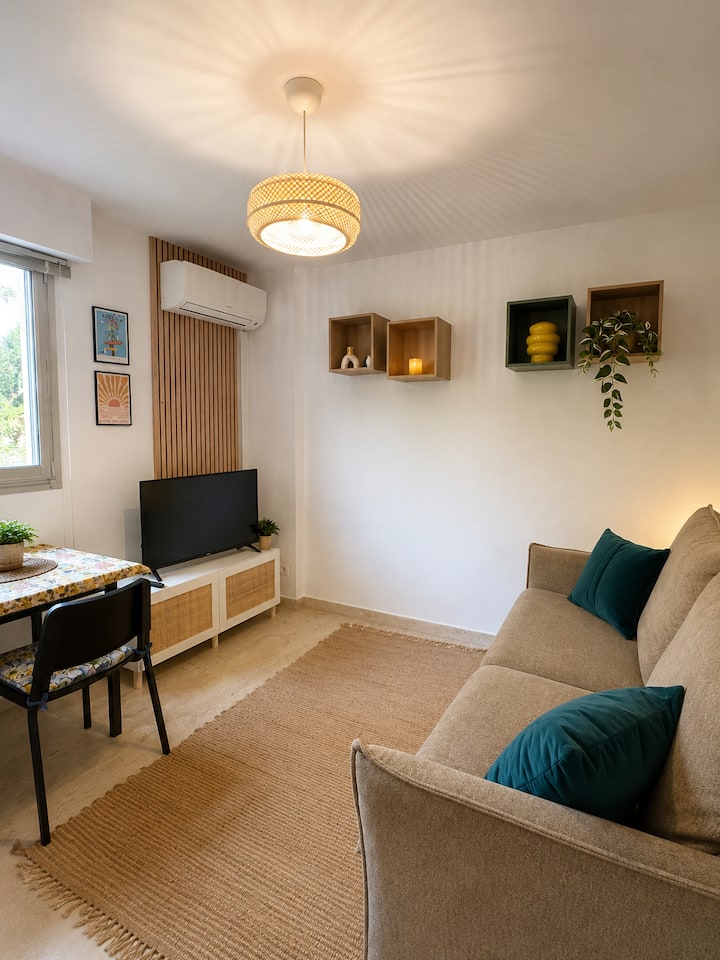 Studio Cosy Portissol. Clim & Parking. Tout à Pied - Sanary-sur-Mer
