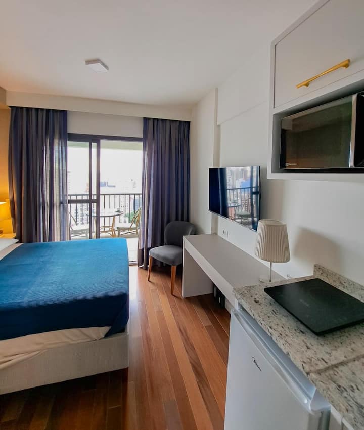 Comfortable Studio With Panoramic View - Brazil