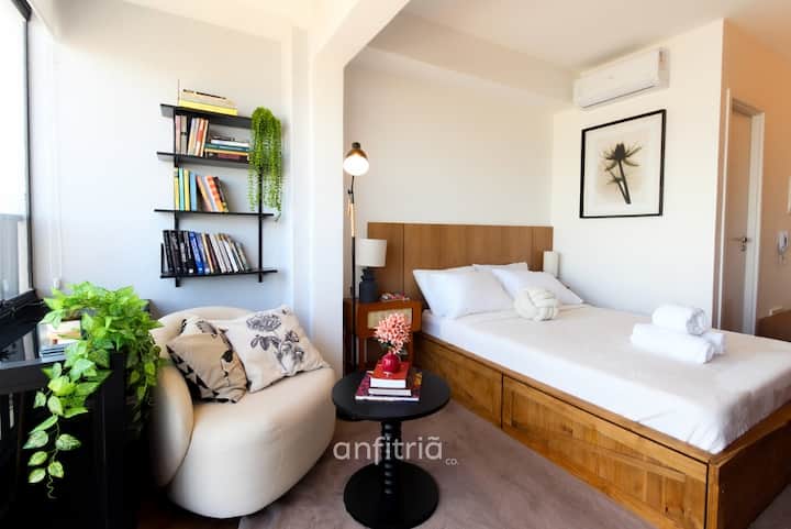 Studio Aconchegante Perto Do Transamérica - Santo Amaro