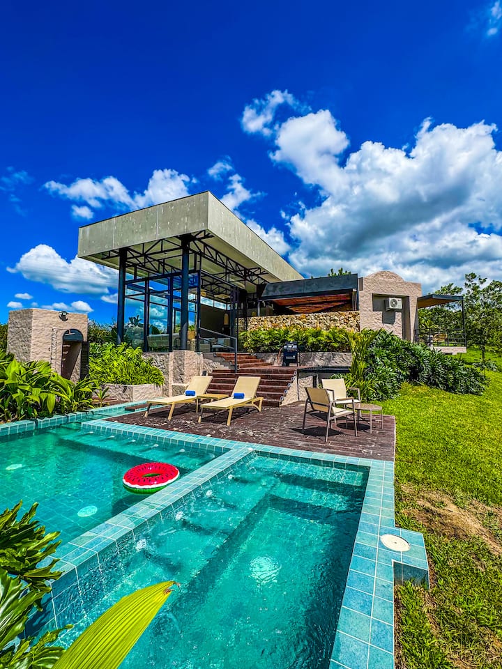 Casa Lujosa Con Piscina, Jacuzzi Y A/c - Quimbaya