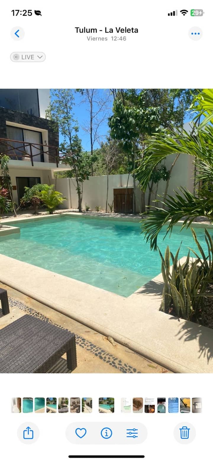Departamento Con Alberca Privada Y áRea Social - Tulum