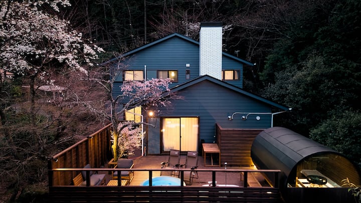 【Noël Hakone Chimney】luxury Onsen & Sauna Retreat - Japan