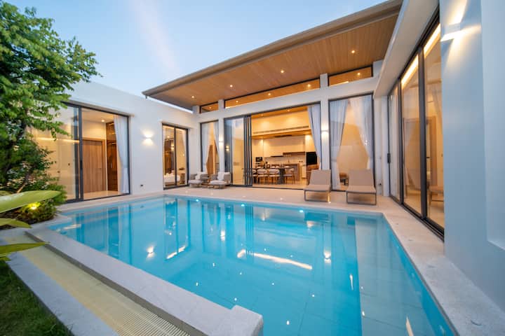 89/4 Mouana Residence Song Khun New 4br Pool Villa - Phuket