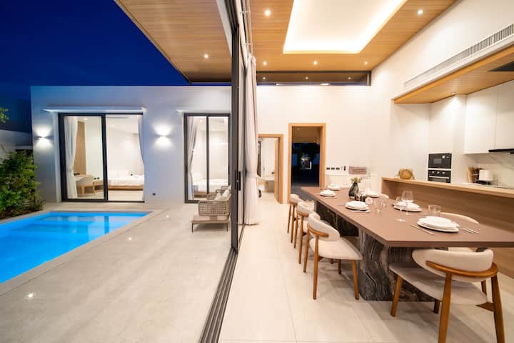 89/4 Mouana Residence Song Khun New 4br Pool Villa - Phuket