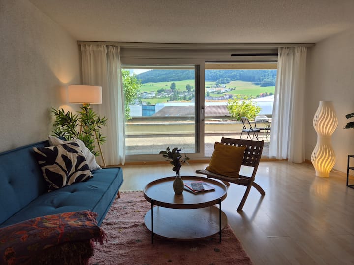 Cozy Apartment With Terrace & Free Parking Buc 12 - Weggis