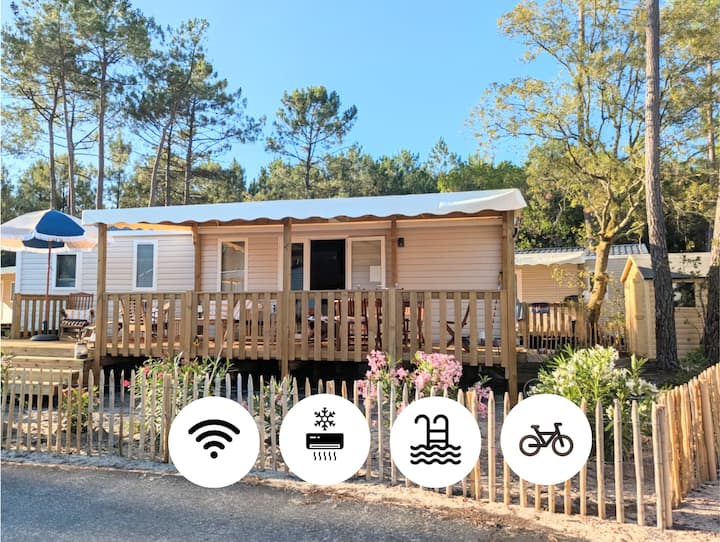 Proche Plages Et Lac - Confort / Détente / Piscine - Lacanau