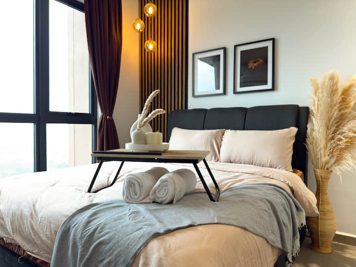 Pj Mossaz Cozy 2 Rooms Quality Bed Near Oneu Ikea - Kota Damansara