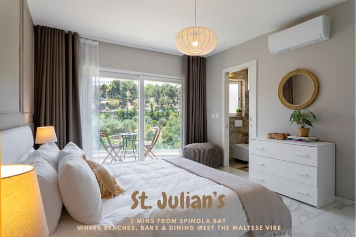 [St. Julian’s –Monument Love] Apt. Moderne Vallée - Malta