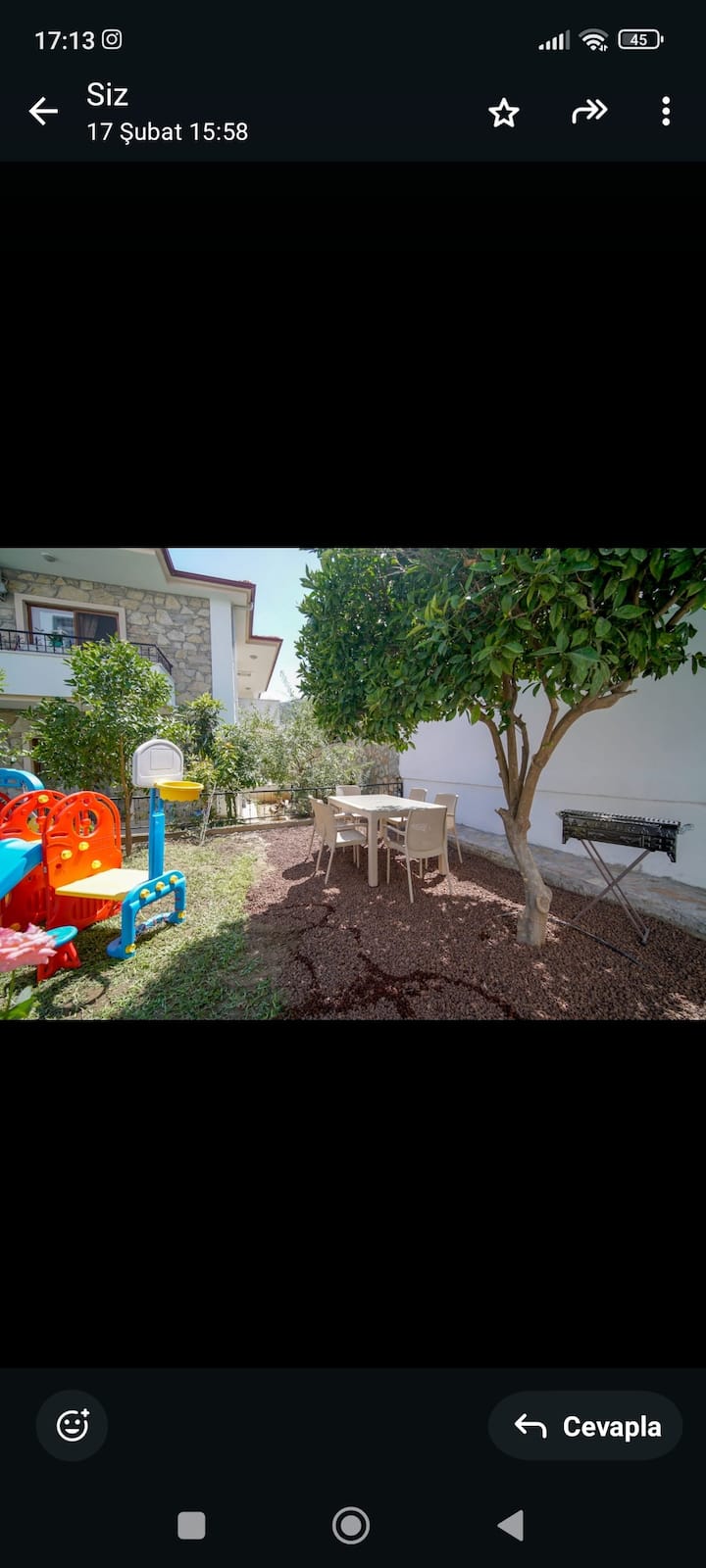 Denize 350 Metre Bahçe Katı - Datça