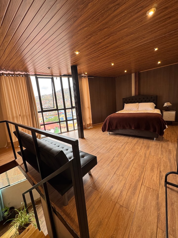 Apartamento Duplex Con Vista Panorámica 5to Piso. - Cusco