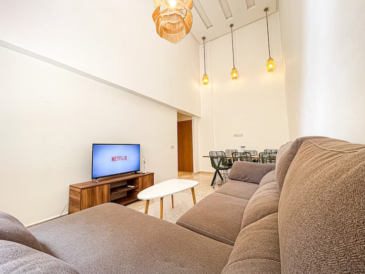 Elegant 3-bedroom Duplex Downtown Private Terrace - Marrakesh