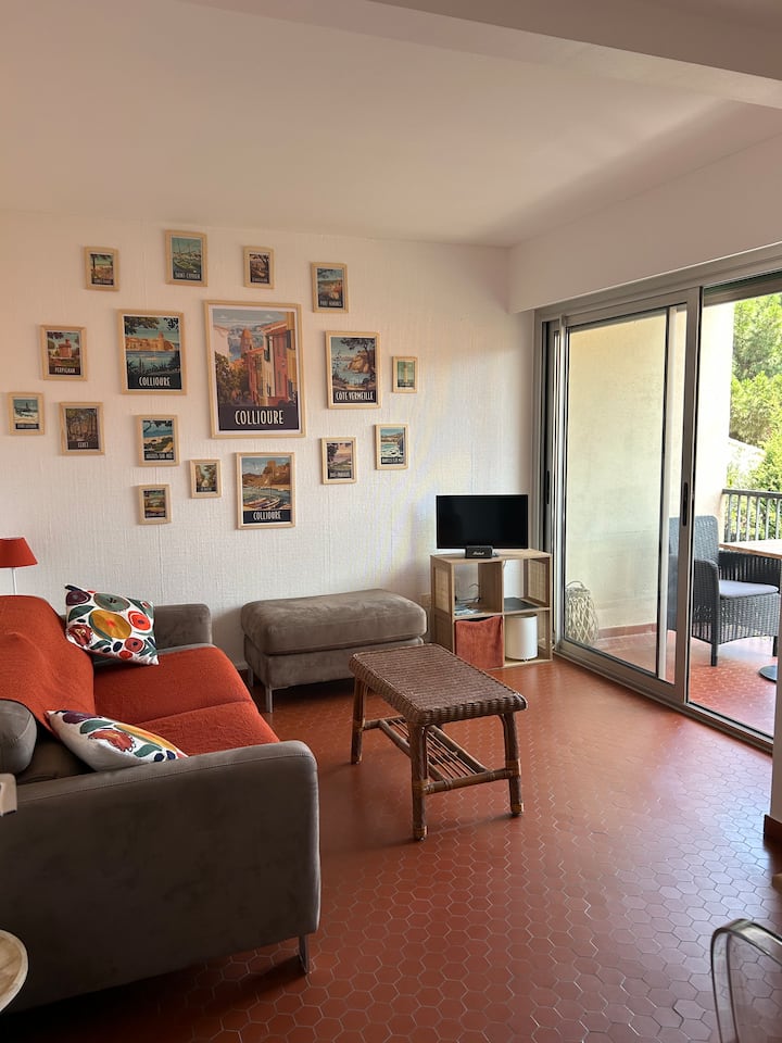 Apt T1 à Collioure Avec Parking 300m Plage - Plage de Collioure (Les pêcheurs)