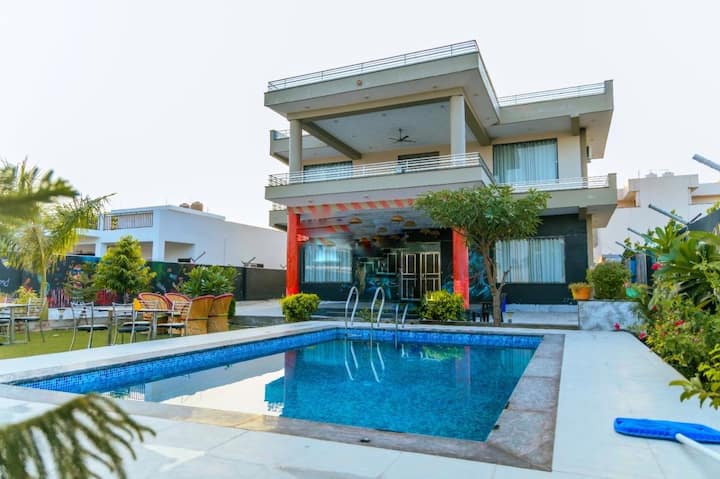 Gobravo 11: 6bhk Farm W/ Pool Sohna Road Gurgaon - Gurgaon