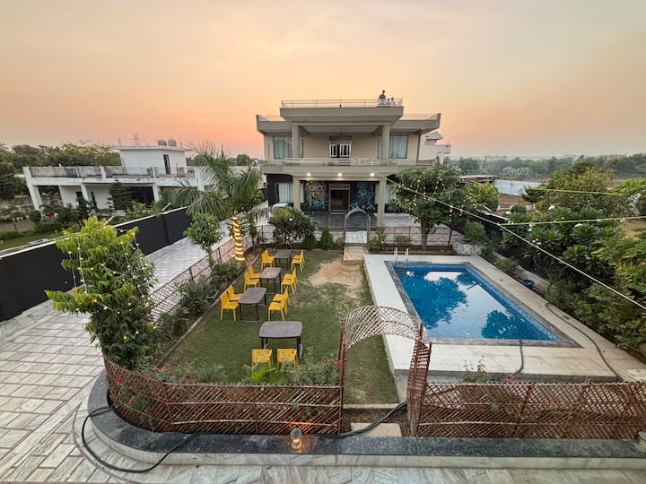 Gobravo 11: 6bhk Farm W/ Pool Sohna Road Gurgaon - Gurgaon
