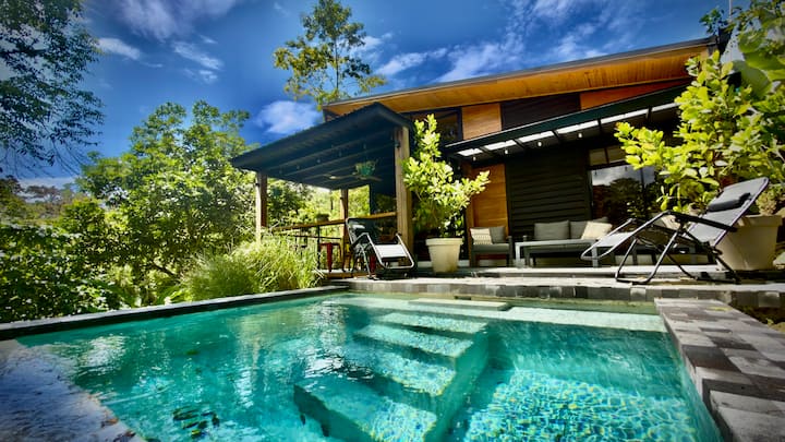 Jungle Hill Hideaway Casa Selva Negra | Piscine&ac - Punta Uva