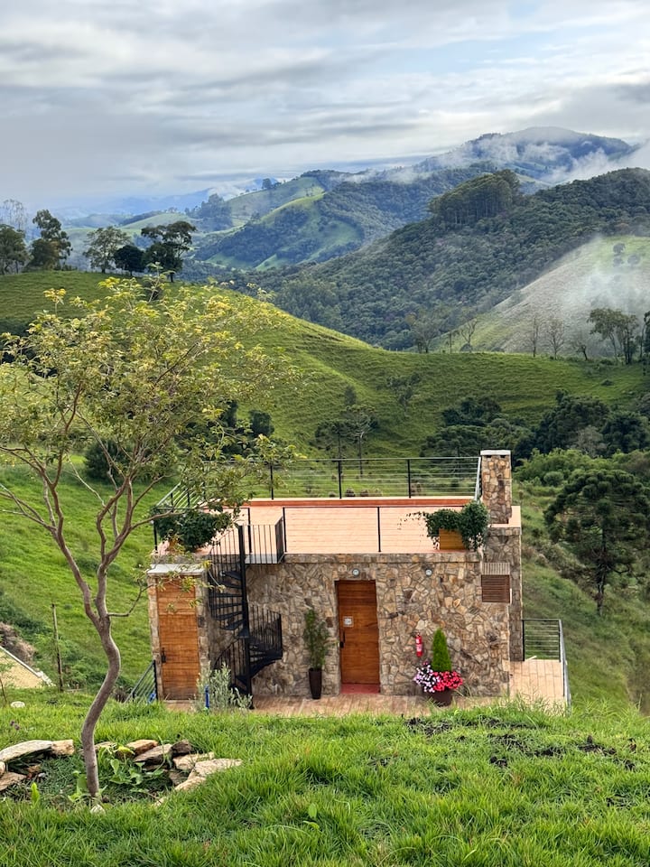 Novo! Casa Linda Vista Para Casal 3 Km Do Centro! - Brazil