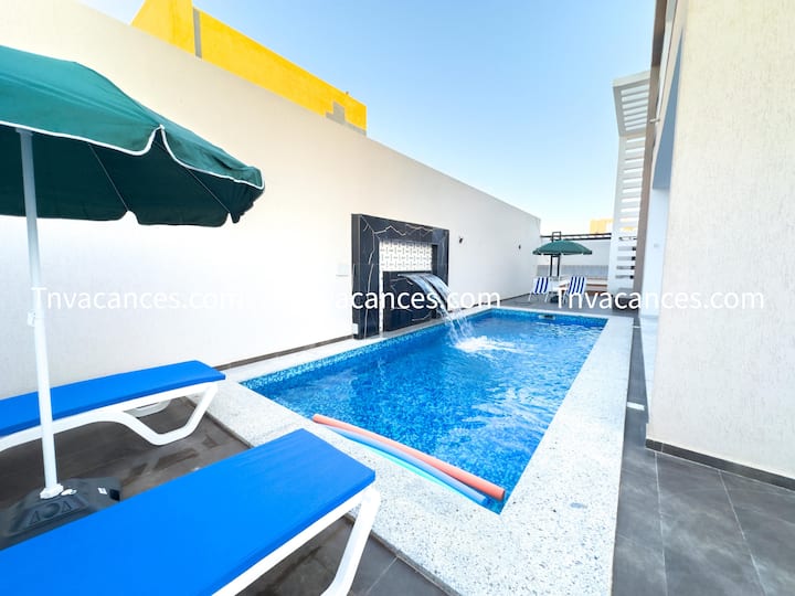 Villa Neuve Avec Piscine Privée - Djerba