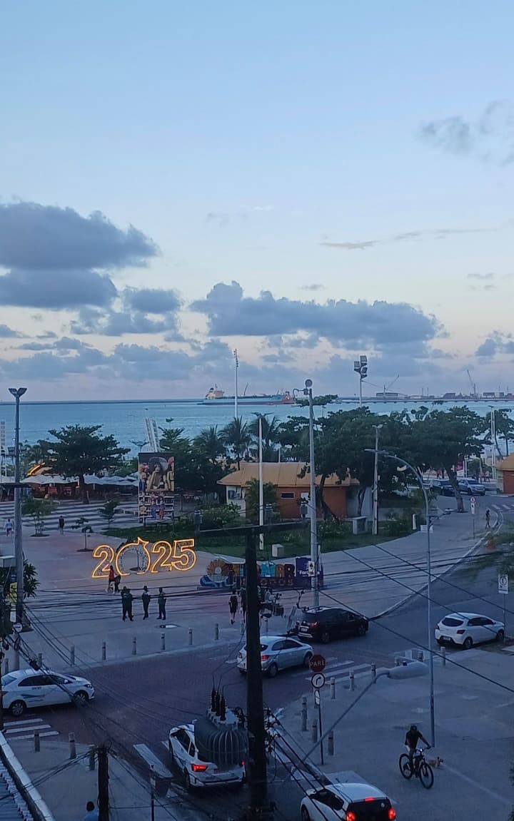Charmoso Ap 1q A 50m Da Praia, Linda Vista. - Fortaleza