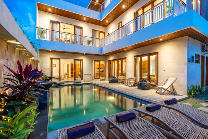 5br Villa Uluwatu • Sunset Rooftop • Pool •Melasti - Jimbaran
