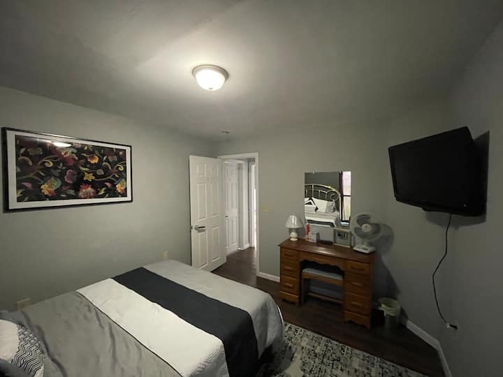 Pleasant St Queen Bedroom - Watertown, NY