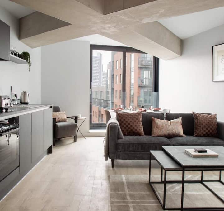 Modern Central Apartment Oxford Road Deansgate - Manchester