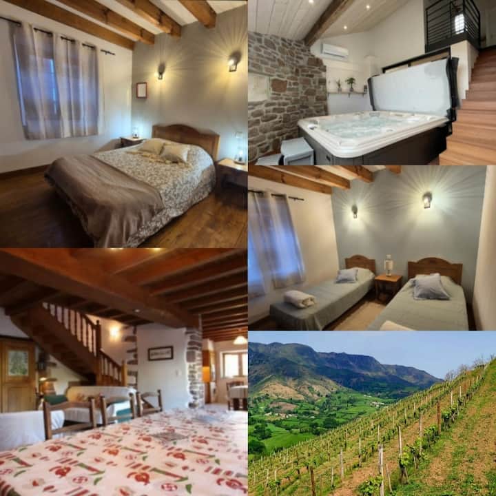 Gîte Vue Montagne & Spa - Saint-Étienne-de-Baïgorry