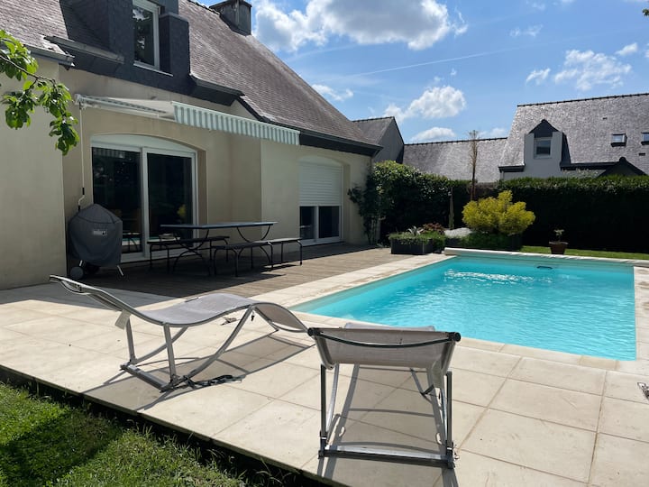 Maison De Ville Avec Piscine Chauffée - Vannes