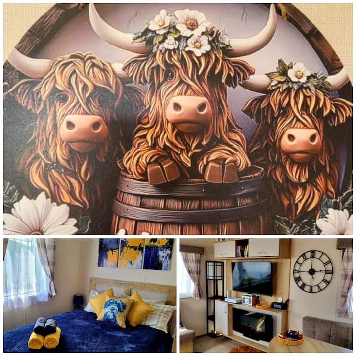 Cosy 3 Bedroom Caravan Seton Sands Holiday Park - Haddington