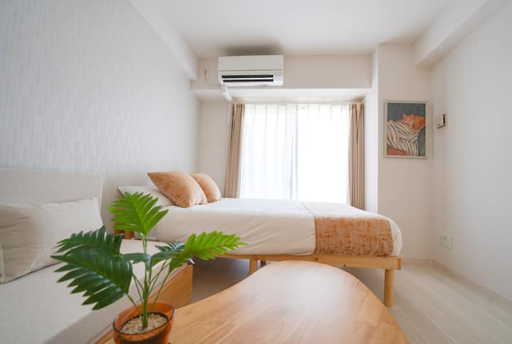 Ohori6min｜tenjin4min｜4pstay｜projector-rm 401 - Fukuoka, Japan