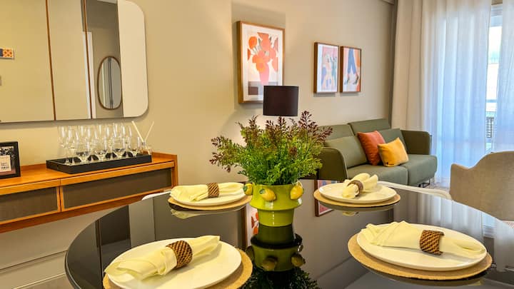 Novo! 500mt Centro/garagem/wifi/enxoval Completo - Serra Negra