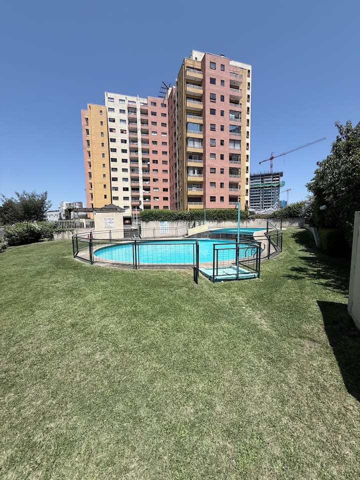 Vista Premium Laguna Piscina Parking Dos Terrazas. - Concepción, Chile