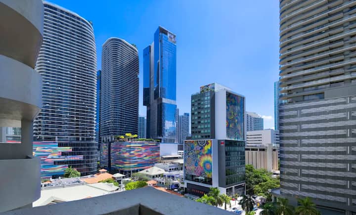 Modern 1br Getaway In Brickell - Miami