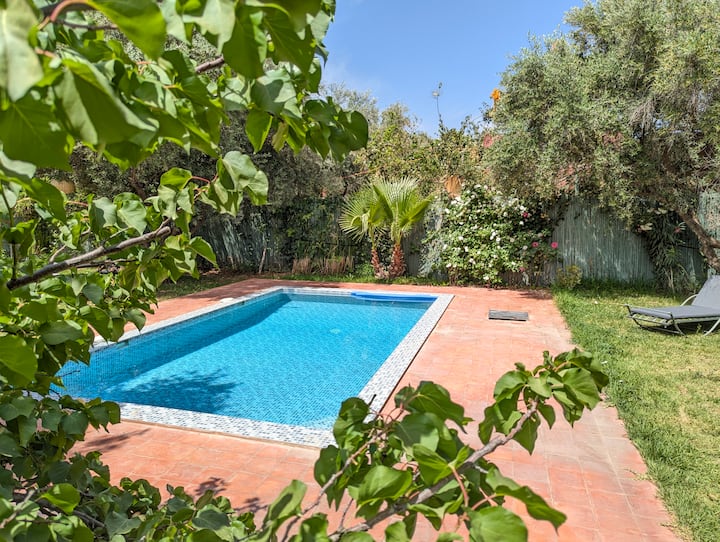 Villa Familiale Piscine Privée–proche De Marrakech - Marrakesh