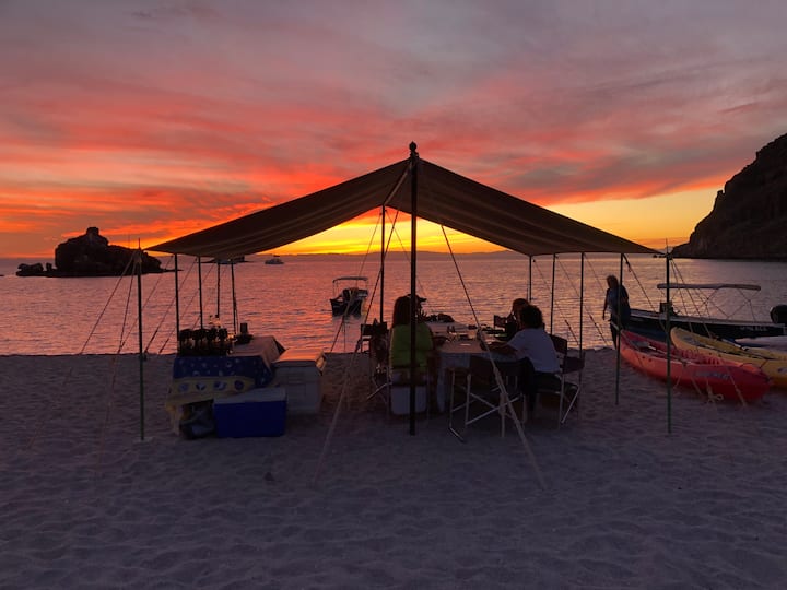 Glamping Isla Espíritu Santo - La Paz, Mexique