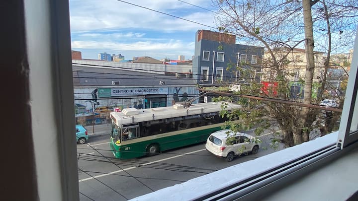 Calido Depto. 2 Dormitorios,2 Camas 
Centro Valpo - Valparaíso