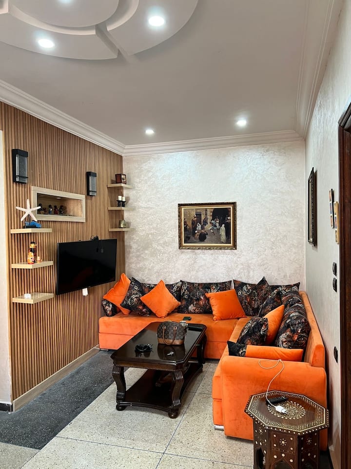 Joli Deux Chambres Appartement - Safi